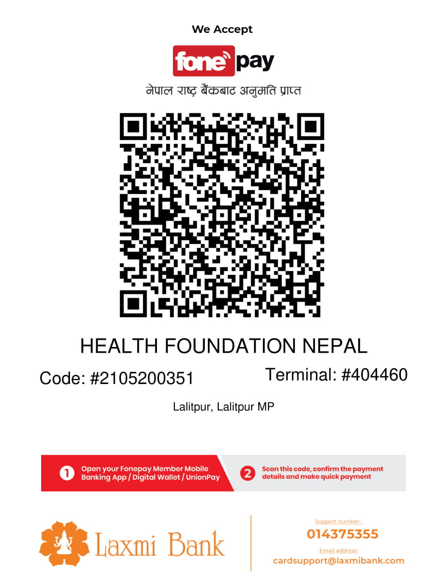 Donate now - Health Foundation Nepal